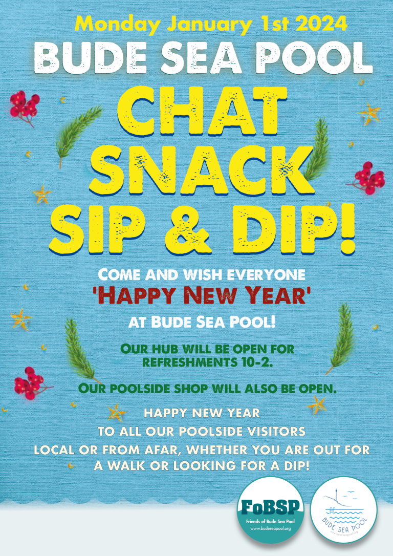 Chat, Snack, Sip & Dip – FoBSP – Friends of Bude Sea Pool
